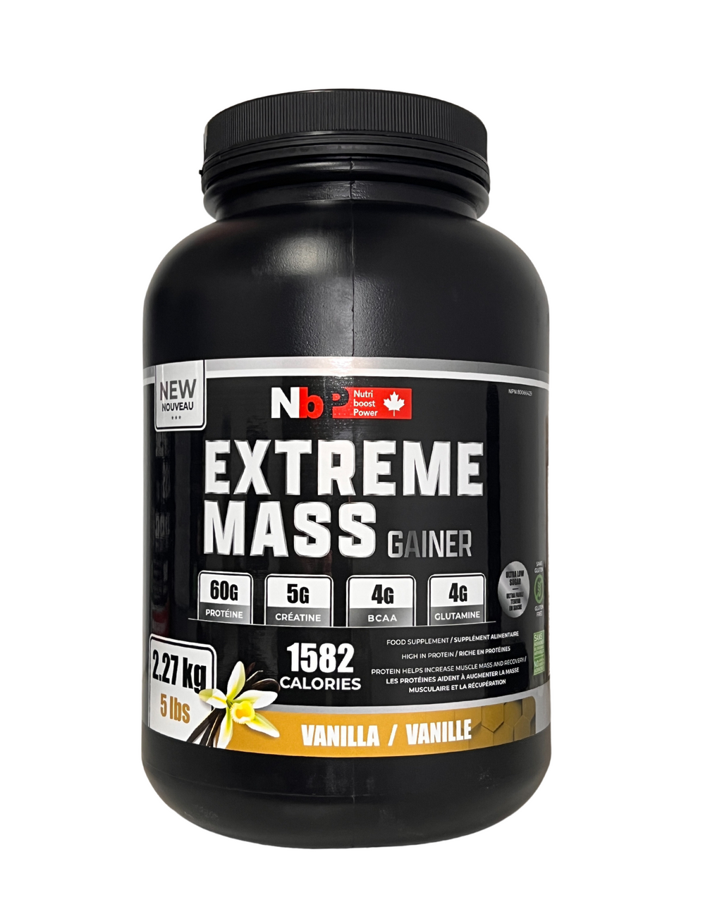 Extreme mass gainer 5lb - Sunshine Biopharma – Vita Sante